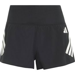 Adidas ADI365 /// 2i1 Laufshorts Damen - Gr&ouml;&szlig;e M - schwarz