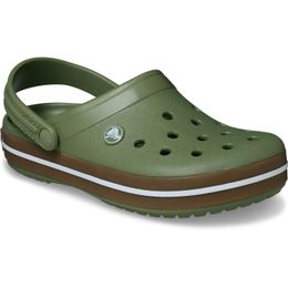 Crocs CROCBAND GUM Sandalen Herren - Gr&ouml;&szlig;e 39-40 - oliv