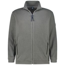 Herren Gro&szlig;e Gr&ouml;&szlig;en | Lerros Sweatjacke aus Baumwolle Farbe grau Gr&ouml;&szlig;e: 6XL