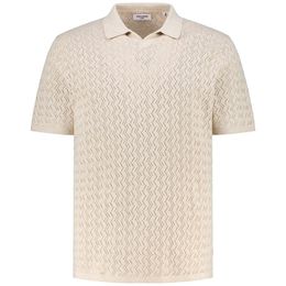 Jack & Jones Herren Gro&szlig;e Gr&ouml;&szlig;en | Jack&Jones Strick-Poloshirt Farbe grau Gr&ouml;&szlig;e: 5XL