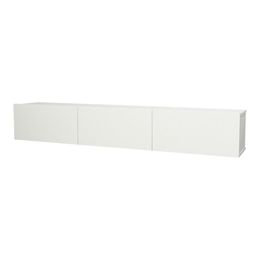 [en.casa] Tv-Element, Wei&szlig;, Holzwerkstoff, 180x29.5x31 cm, Wohnzimmer, Wohnzimmer-Sets & Serien, Lowboards, Lowboards stehend