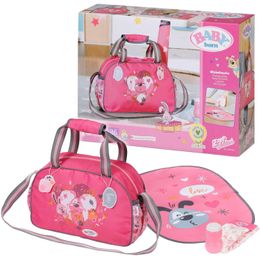 Puppen Wickeltasche Baby Born "mit Wickelunterlage", rosa, Puppenausstattungen, Kinder