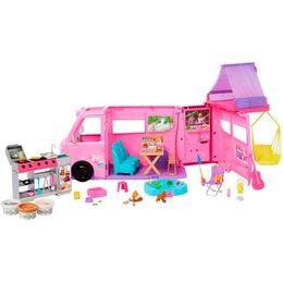 Spielzeug-Auto Barbie "Super Abenteuer Camper", pink, Spielzeugfahrzeuge, KinderB:52cm H:37cm T:88cm, Kunststoff, B:52cm H:37cm T:88cm