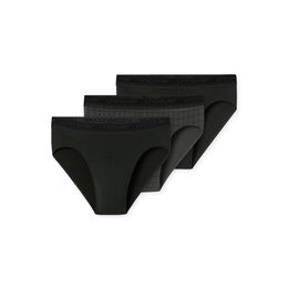 Rioslip uncover by Schiesser "Uncover Cotton", Herren, Gr. M, schwarz (908, sonstiges), Single Jersey, Obermaterial: 95% Baumwolle, 5% Elasthan, k&ouml;rpernah, Unterhosen