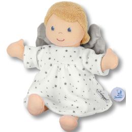 Spieluhr Sterntaler "Schutzengel L, ecru", grau (ecru, wei&szlig;, grau), Spieluhren, BabyB:27cm H:8cm T:22cm, Pl&uuml;sch, mit Geschenkbox, B:27cm H:8cm T:22cm