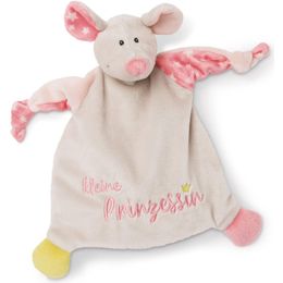 Schmusetuch Nici "My first Nici Kollektion, Maus, Kleine Prinzessin", Baby, rosa, Pl&uuml;sch, Polyester, Schnuffelt&uuml;cher, mit aufgestickten Augen