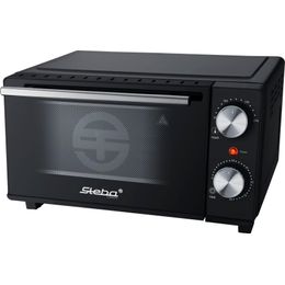 Steba Minibackofen "KB M9", schwarz, B:37,5cm H:21,5cm T:31cm, Miniback&ouml;fen, Minibackofen