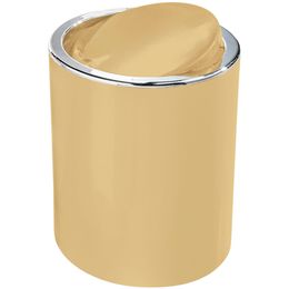 Kosmetikeimer Kleine Wolke "Clap", beige, B:19cm H:24,5cm T:19cm, Acrylnitril-Butadien-Styrol (ABS), M&uuml;lleimer, Kosmetikeimer, 5 Liter