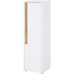 Midischrank Home Affaire "CITY/GIRON, Badschrank mit Griffmulde, Hochschrank in zeitlosem Design", wei&szlig;, B:34cm H:114cm T:34cm, FSC-zertifizierter Holzwerkstoff, Schr&auml;nke, Midischrank, in den Farben Wei&szlig; und Anthrazit verf&uuml;gbar, viel Stauraum