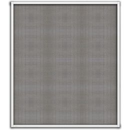 Insektenschutz-Fensterrahmen Hecht INTERNATIONAL "COMPACT", wei&szlig; (rahmen: wei&szlig; gewebe: anthrazit), B:130cm H:150cm, Insektenschutzgitter, f&uuml;r fl&auml;chenversetzte Fenster