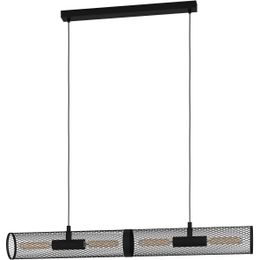 Eglo H&auml;ngeleuchte "REDCLIFFE", schwarz, H: 110cm, 1 Stk., Leuchten, H&auml;ngeleuchte in schwarz aus Stahl - exkl. E27 - 40W, H&auml;ngeleuchte