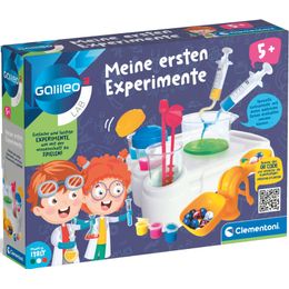 Experimentierkasten Clementoni "Galileo, Meine ersten Experimente", bunt, Experimentierk&auml;sten, Kinder, Made in Europe
