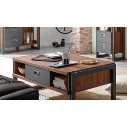 Couchtisch Home Affaire "Detroit", grau (braun, schiefer), B:113cm H:45cm T:68cm, Tische, Couchtisch, Breite 113 cm