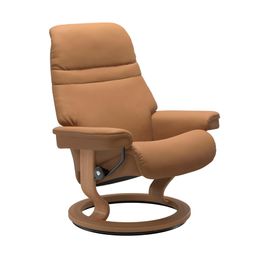 Relaxsessel stressless "Sunrise", braun (taupe paloma), B:79cm H:103cm T:73cm, Leder BATICK: BATICK ist ein leicht korrigiertes, durchgef&auml;rbtes und genarbtes M&ouml;belleder, bei dem die meisten Unebenheiten und Spuren in der Regel entfernt wurden.;Leder PALOMA: PALOMA ist ein durchgef&auml;rbtes Semianilin-M&ouml;belleder mit nat&uuml;rlicher Narbung.;ROHLEDER Stoff Q2 FARON: Ein fester zuverl&auml;ssiger Boucl&eacute; mit eine
