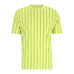 T-Shirt DEF "DEF Herren Lucky T-Shirt", Jungen, Gr. S, gr&uuml;n, 100% Baumwolle, gestreift, loose fit, Rundhals, Shirts T-Shirt