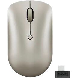 Lenovo Maus "540", beige (sand), B:5,8cm H:3,5cm T:10cm, Computer-M&auml;use