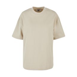 T-Shirt DEF "DEF Herren DEF Tshirt Heart", Jungen, Gr. L, beige (sand), 100% Baumwolle, bedruckt, oversize, Rundhals, Shirts T-Shirt