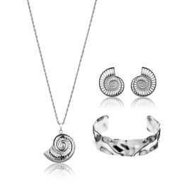 Schmuckset AMELIA PARKER "AS031S", silber, Schmuck_Sets, Damen, 45+6cm, Edelstahl, Schmuckset, 45+6 cm