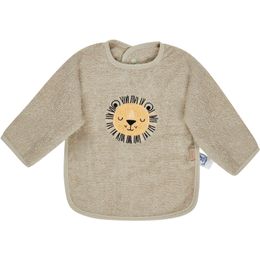 L&auml;tzchen Sterntaler "&Auml;rmell&auml;tzchen L&ouml;we Leo", Baby, grau (steingrau), Baumwolle, L&auml;tzchen