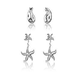 Schmuckset AMELIA PARKER "AS035S", silber, Schmuck_Sets, Damen, 13mm, Edelstahl, Schmuckset, 13mm