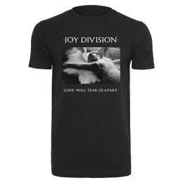 T-Shirt Merchcode "Merchcode Herren Joy Division Tear Us Apart Tee", Jungen, Gr. S, schwarz, 100% Baumwolle, unifarben, normal, Rundhals, Shirts T-Shirt