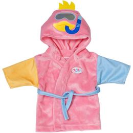 Puppenkleidung Baby Born "Bademantel, 43 cm", bunt, Puppenkleidung, Kinder, mit Kleiderb&uuml;gel