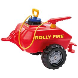 Kinderfahrzeug-Anh&auml;nger Rolly Toys "Vacumax Fire", rot, Spielfahrzeug-Anh&auml;nger, KinderB:45cm H:43cm L:75cm, Kunststoff, Tanker f&uuml;r Trettraktoren, B:45cm H:43cm L:75cm