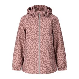Outdoorjacke ZIGZAG "Graze", Kinder, Gr. 104, rosa, 100% Polyester, mehrfarbig, normal, ohne Ausschnitt, Jacken Outdoorjacke, mit 10.000 mm Wassers&auml;ule