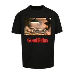 T-Shirt "Upscale by Mister Tee Herren", Jungen, Gr. M, schwarz, 100% Baumwolle, UPSCALE BY MISTER TEE, bedruckt, oversize, Rundhals, Shirts T-Shirt