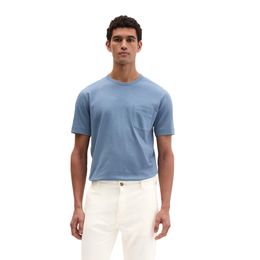 Marc O'Polo T-Shirt MARC O'POLO "aus weichem Slub-Jersey", Jungen, Gr. XS, provincial blau, Obermaterial: 100% Baumwolle, unifarben, Basic, regular fit, Rundhals, Shirts T-Shirt