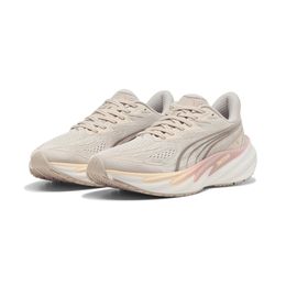 Laufschuh Puma "VELOCITY NITRO 5 WNS", Damen, Gr. 38,5, alpine snow, misty pink, Textil, Schuhe Laufschuh