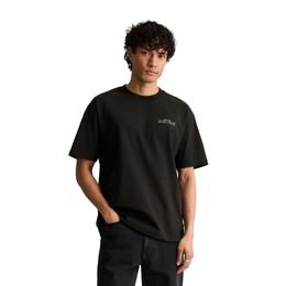 Marc O'Polo T-Shirt MARC O'POLO DENIM "mit R&uuml;ckenprint", Jungen, Gr. L, schwarz, Obermaterial: 100% Baumwolle, unifarben, Basic, relaxed fit, Rundhals, normaler Saum, Shirts T-Shirt