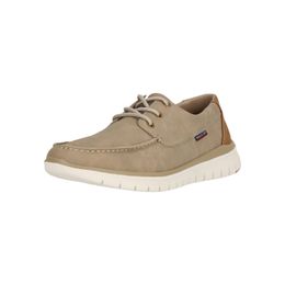 Schn&uuml;rschuh WHISTLER "Oberon", Herren, Gr. 44, beige, Kunstfaser, Lederimitat, Schuhe Schn&uuml;rschuh, mit gepolsterter Ferse