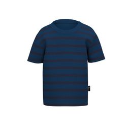 T-Shirt TRIGEMA "TRIGEMA T Shirt mit spielischem Maritimen Druck", Jungen, Gr. 68, night, blau, Single Jersey, 100% Baumwolle, Basic, Rundhals, Shirts T-Shirt