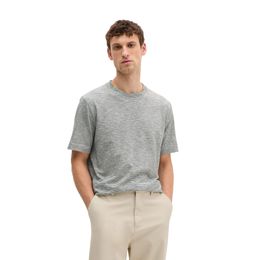 Marc O'Polo T-Shirt MARC O'POLO "in softer Slub-Jersey-Qualit&auml;t", Jungen, Gr. S, light beige, Obermaterial: 100% Baumwolle, gestreift, Basic, regular fit, Rundhals, Shirts T-Shirt