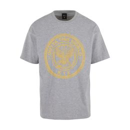 T-Shirt K1x "K1x K1x Eagle Tee", Jungen, Gr. L, grau melange, 100% Baumwolle, bedruckt, normal, Rundhals, Shirts T-Shirt