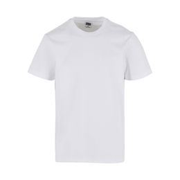 T-Shirt Urban Classics "Urban Classics Sorona Regular Tee", Jungen, Gr. M, wei&szlig;, 70% Baumwolle, 30% Polyester (Sorona), unifarben, normal, Rundhals, Shirts T-Shirt