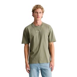 Marc O'Polo T-Shirt MARC O'POLO DENIM "aus reiner Bio-Baumwolle", Jungen, Gr. M, chalky sage, Obermaterial: 100% Baumwolle, unifarben, Basic, relaxed fit, Rundhals, normaler Saum, Shirts T-Shirt