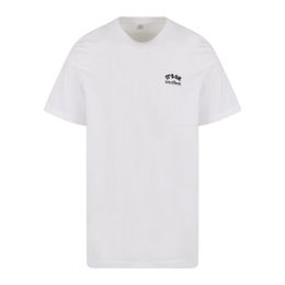 T-Shirt MisterTee "MisterTee It's Ok EMB Tee", Jungen, Gr. L, wei&szlig;, 100% Baumwolle, normal, Rundhals, Shirts T-Shirt