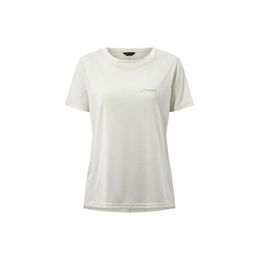 T-Shirt Berghaus "Berghaus T-Shirt", Damen, Gr. L, bone, Obermaterial: 100% Polyester PES., regular fit, Rundhals, Shirts T-Shirt, in entspannter Passform