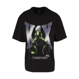 T-Shirt K1x "K1x K1x Alien Built Tee", Jungen, Gr. L, schwarz, 100% Baumwolle, bedruckt, normal, Rundhals, Shirts T-Shirt