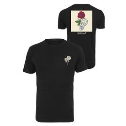 Kurzarmshirt MisterTee "MisterTee Herren Wasted Youth Tee", Jungen, Gr. XS, schwarz, 100% Baumwolle, bedruckt, normal, Rundhals, Shirts