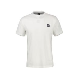 Lerros Herren T-Shirt "T-Shirt mit Waffelstruktur in grossen Gr&ouml;&szlig;en"broken wei&szlig;, Gr. 4XL, 100% Baumwolle, Shirts