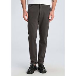 LINDBERGH Herren Stoffhose "Stoffhose Slim Fit"ink grau, Gr. L, unifarben, Obermaterial: 75% Polyester, 22% Viskose, 3% Elasthan. Futter: 65%