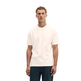 Marc O'Polo MARC O'POLO Herren T-Shirt "aus reiner Bio-Baumwolle"silky wei&szlig;, Gr. XXL, unifarben, Obermaterial: 100% Baumwolle, Shirts
