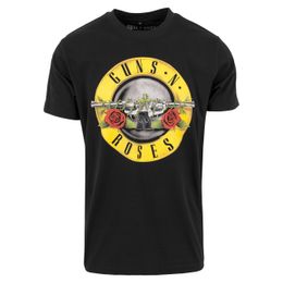 Merchcode Herren T-Shirt "Merchcode Herren Guns n' Roses Logo Tee"schwarz, Gr. XL, unifarben, 100% Baumwolle, Shirts
