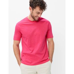 T-Shirt Brax "Style TROY", Jungen, Gr. XXXL (58/60), lila, 100% Baumwolle, Rundhals, Shirts T-Shirt