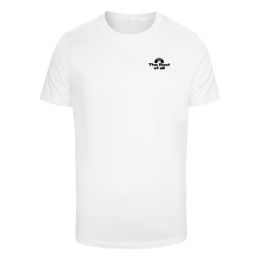 T-Shirt MisterTee "MisterTee Herren Root of All Tee", Jungen, Gr. L, wei&szlig;, 100% Baumwolle, bedruckt, normal, Rundhals, Shirts T-Shirt