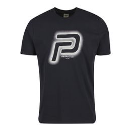 T-Shirt 883POLICE "883 Police KURNLE T-SHIRTS", Jungen, Gr. L, navy, 100% Baumwolle, bedruckt, normal, Rundhals, Shirts T-Shirt