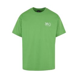 T-Shirt K1x "K1x Herren KXM241-058-3 K1x Signature Tee", Jungen, Gr. L, gr&uuml;n, 100% Baumwolle, bedruckt, normal, Rundhals, Shirts T-Shirt